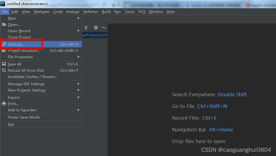 IntelliJ IDEA社区版学习一_idea社区版汉化教程-CSDN博客