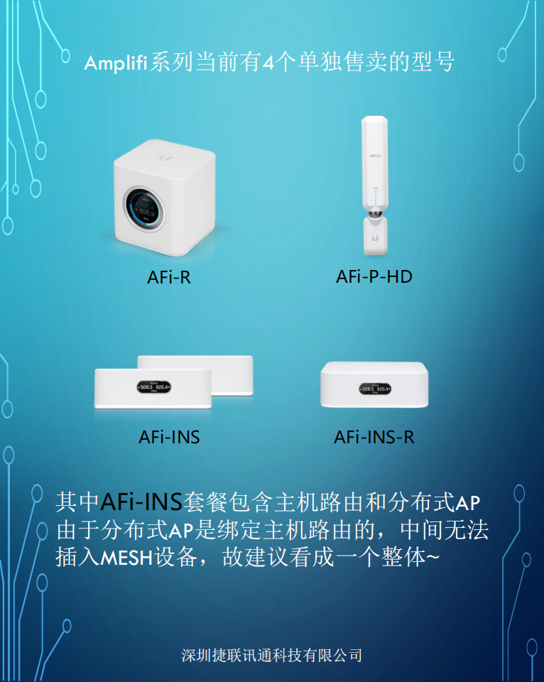 UBNT AMPLIFI Mesh全屋wifi覆盖路由器组网问题