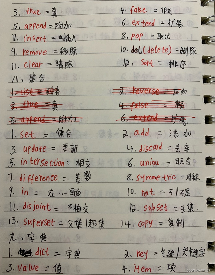 Python编程英语词汇大全apppython编程英语词汇大全 Csdn博客 2797