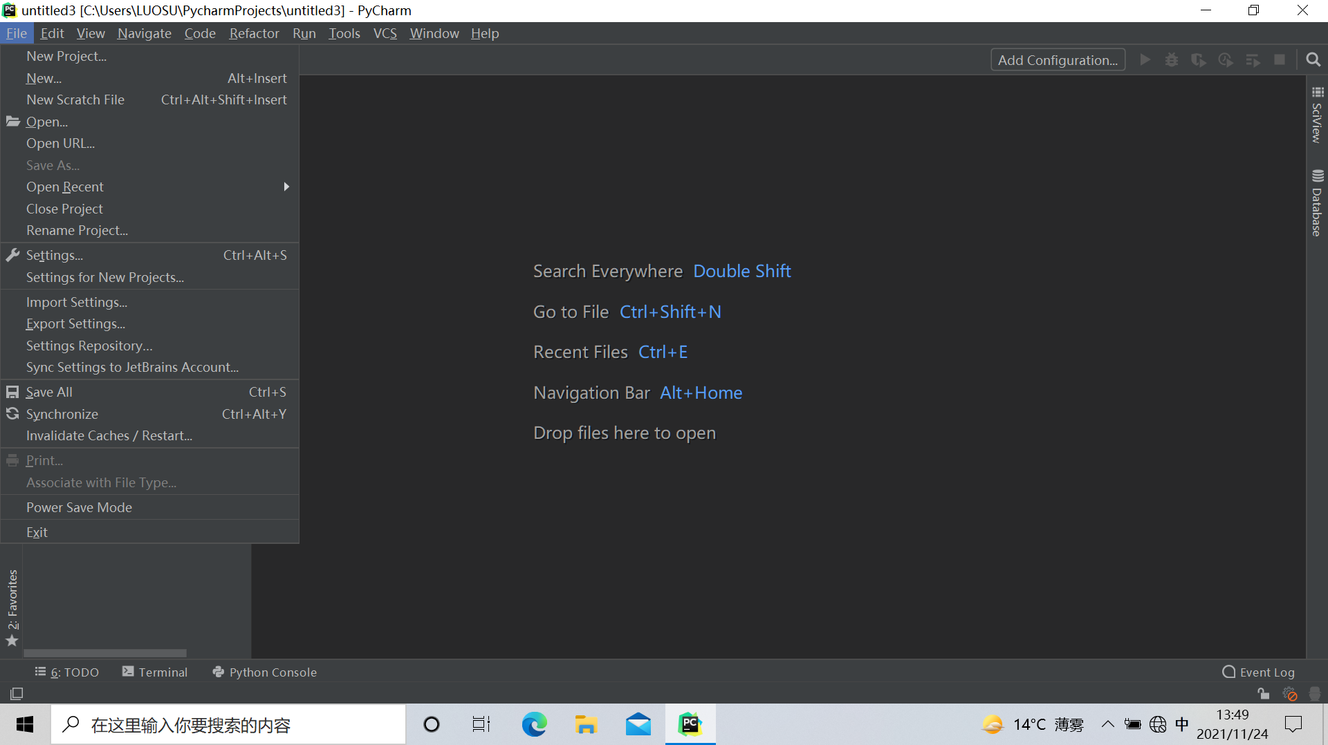 初学者刚开始如何正确运行pycharm_pycharm怎么才算运行完毕-CSDN博客