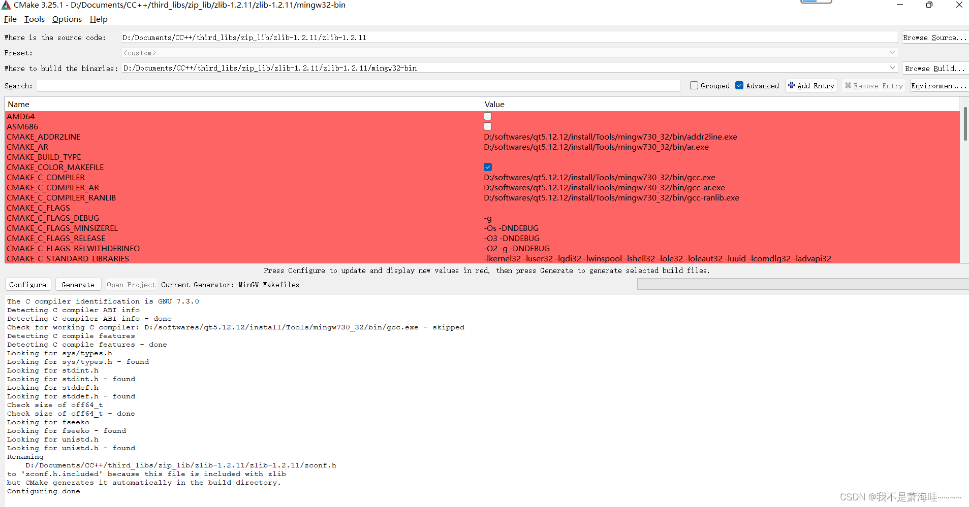 cmake使用mingw编译器时无法找到_cmake没有mingw-CSDN博客