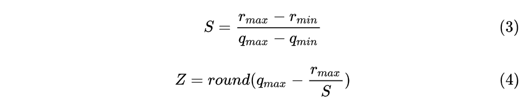 神经网络量化与反量化（ int8与float32之间的转换）+C语言实现-CSDN博客