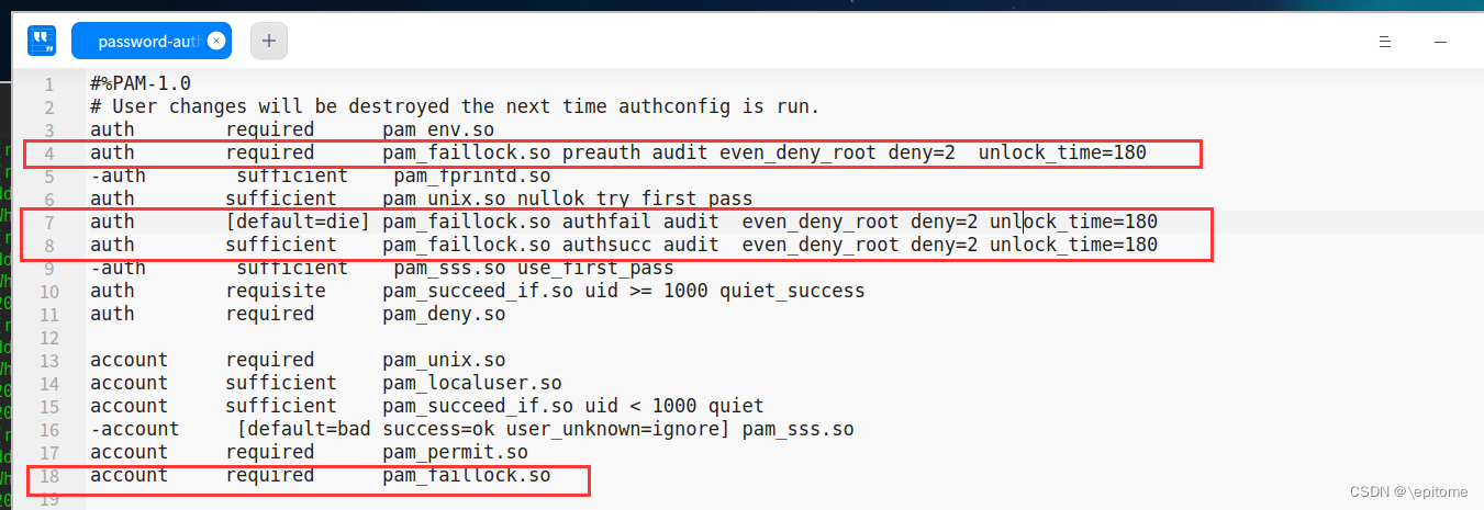 pam配置SSH用户连续登录失败锁定设置_ssh登录错误次数锁定-CSDN博客