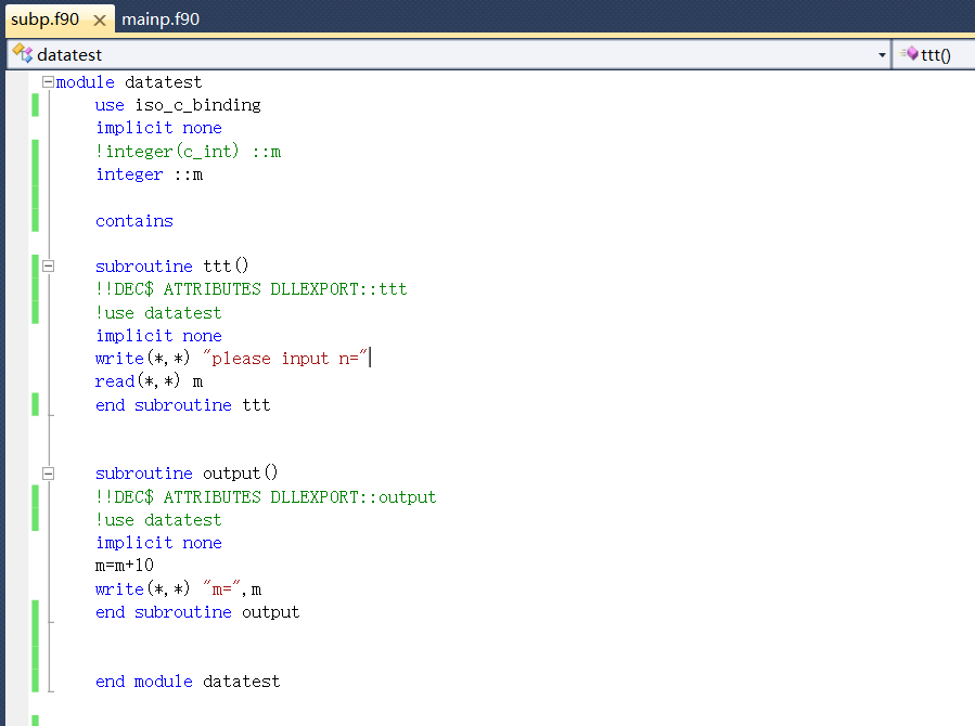 C++调用Fortran动态库说明_c调用fortran动态库-CSDN博客