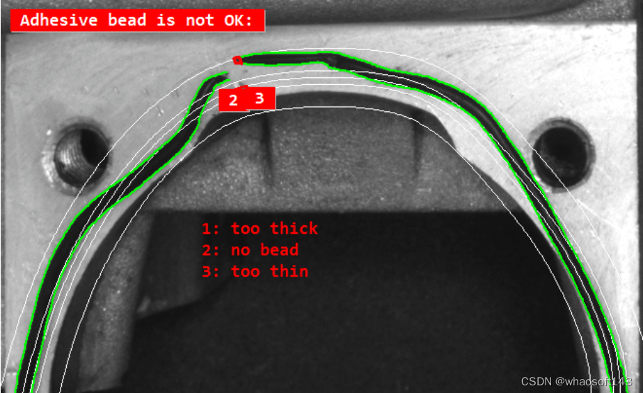 胶位偏移、缺胶、断胶、溢胶检测_halcon检测断胶-CSDN博客