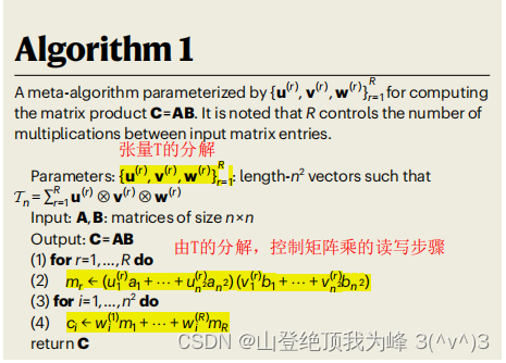 AlphaTensor：发现更快的矩阵乘法_alpha tensor: discovering faster matrix ...