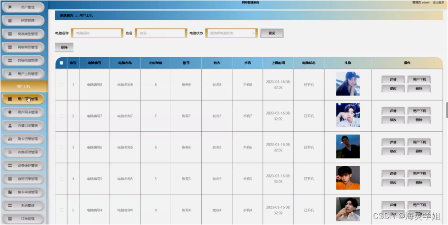 计算机毕业设计springboot网咖管理系统g13si9【附源码数据库部署lw】 Csdn博客