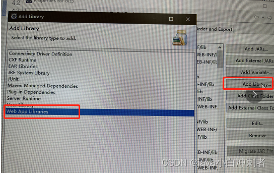 eclipse中更新Web App Libraries中的jar包_web app libraries 添加jar-CSDN博客