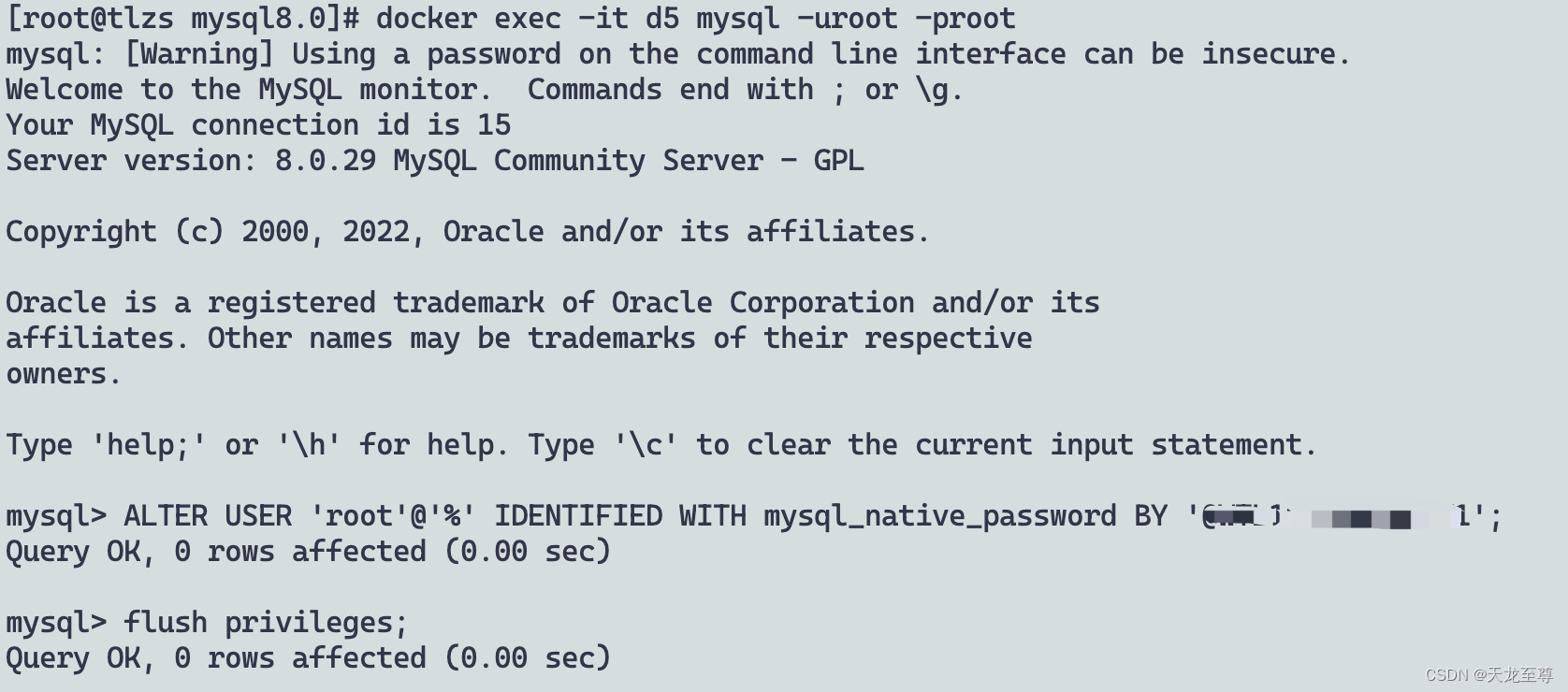 Docker安装mysql8 0单机版 Docker 部署单节点 Mysql 8 0 Csdn博客