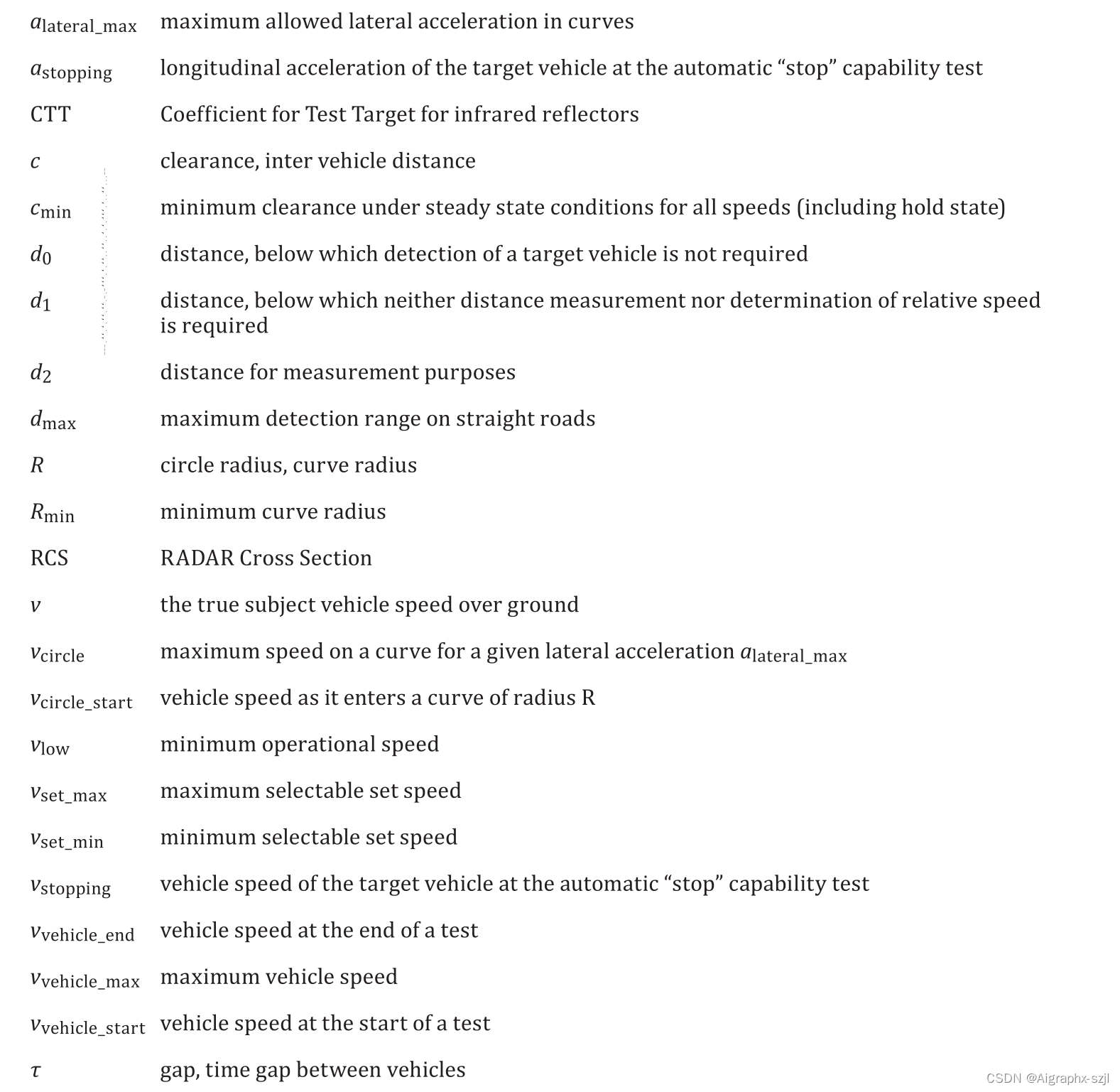 19-1 ACC 自适应巡航控制GB/T 20608、ISO15622标准详解_acc功能法规-CSDN博客