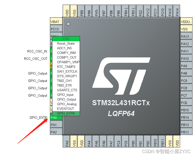 (实测可用)stm32l431rct6开发板 实验7 外部中断实验stm32l431rct6学习板 Csdn博客