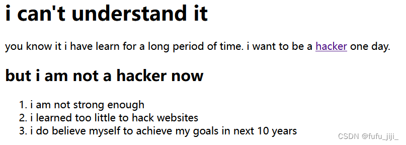 html的简单尝试-CSDN博客