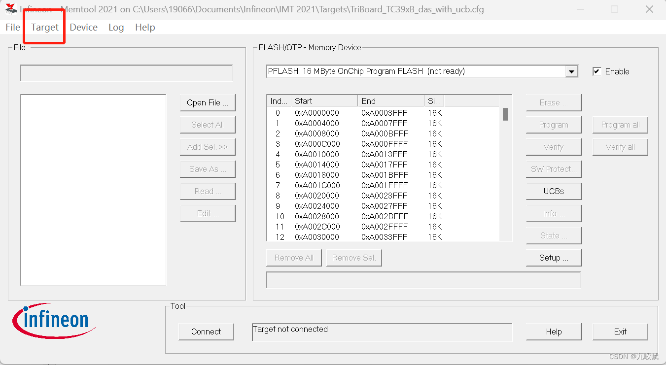 TriCore TC397 Memtools烧录安装和使用-CSDN博客