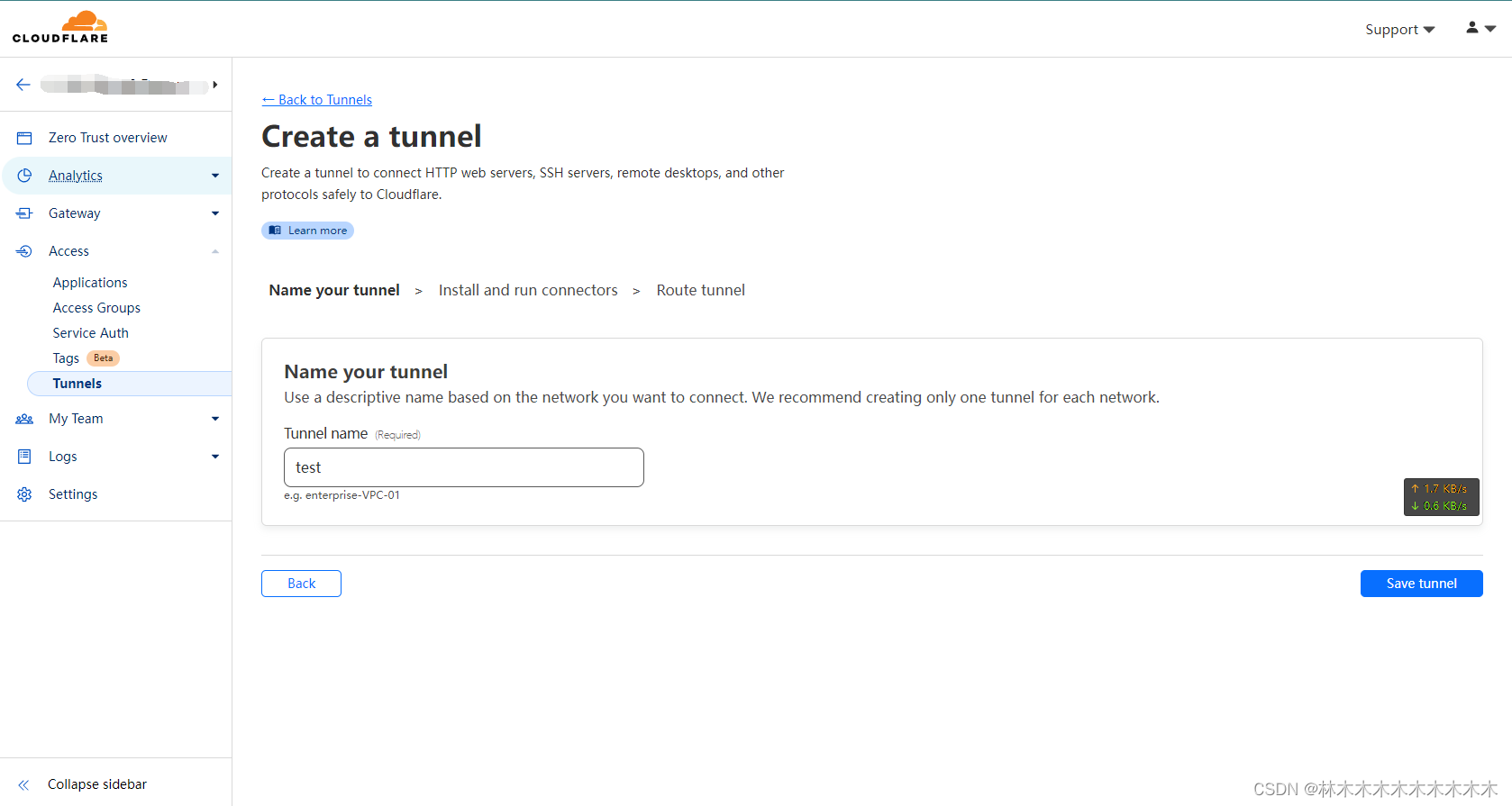 【cloudflare-tunnels】0-1.使用tunnels隧道免费计划进行内网穿透_cloudflare tunnels-CSDN博客