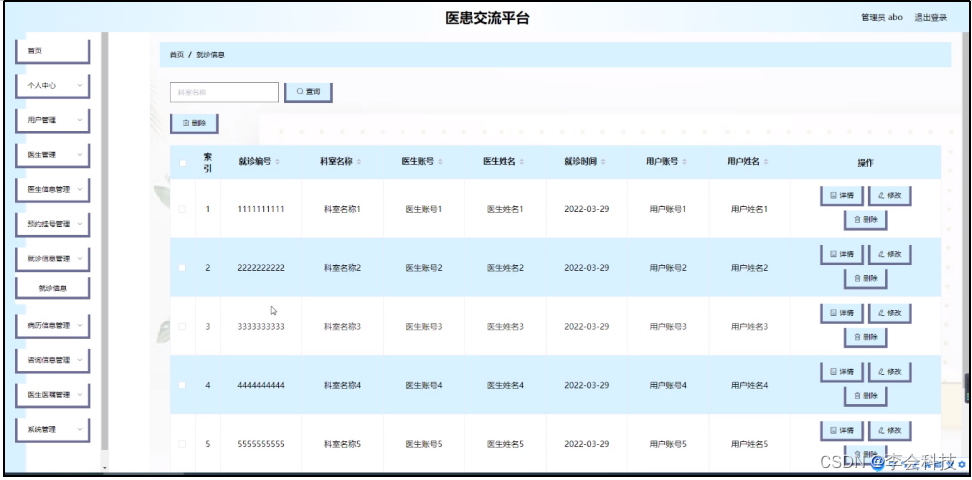 (附源码)ssm医患交流平台java计算机毕业设计项目hbuider X设计医患交互系统 Csdn博客