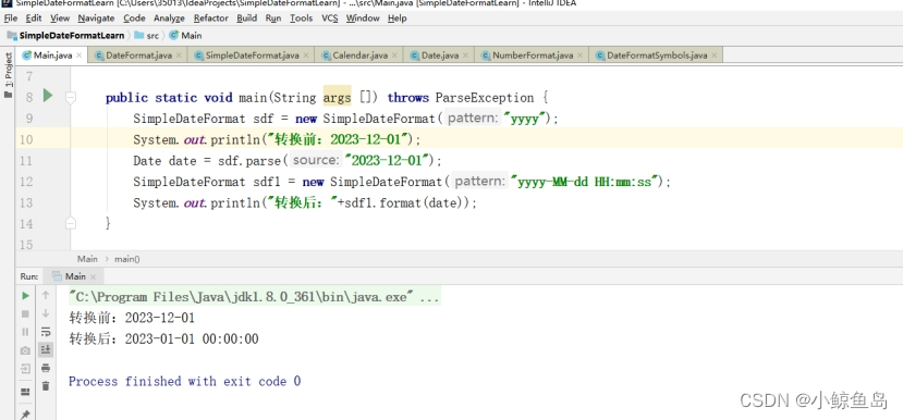 Java SimpleDateFormat simpledateformat CSDN 
