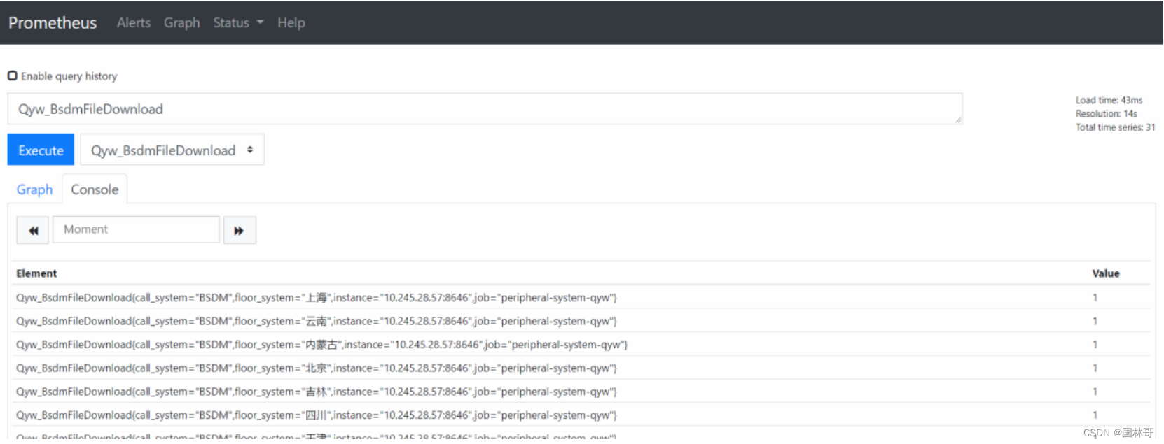 Prometheus自带查询界面与查询语法_prometheus 查询-CSDN博客
