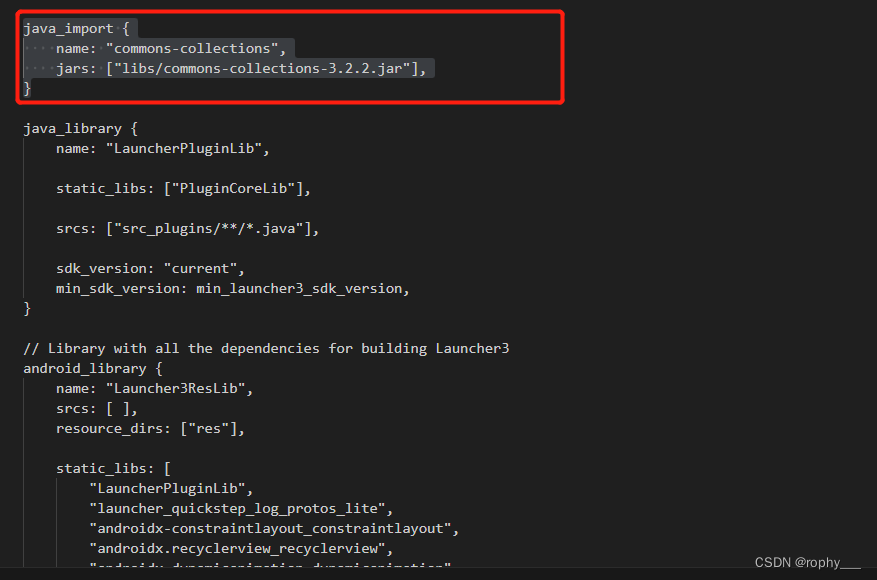 Android bp中引入第三方jar包_android.bp 引用jar-CSDN博客