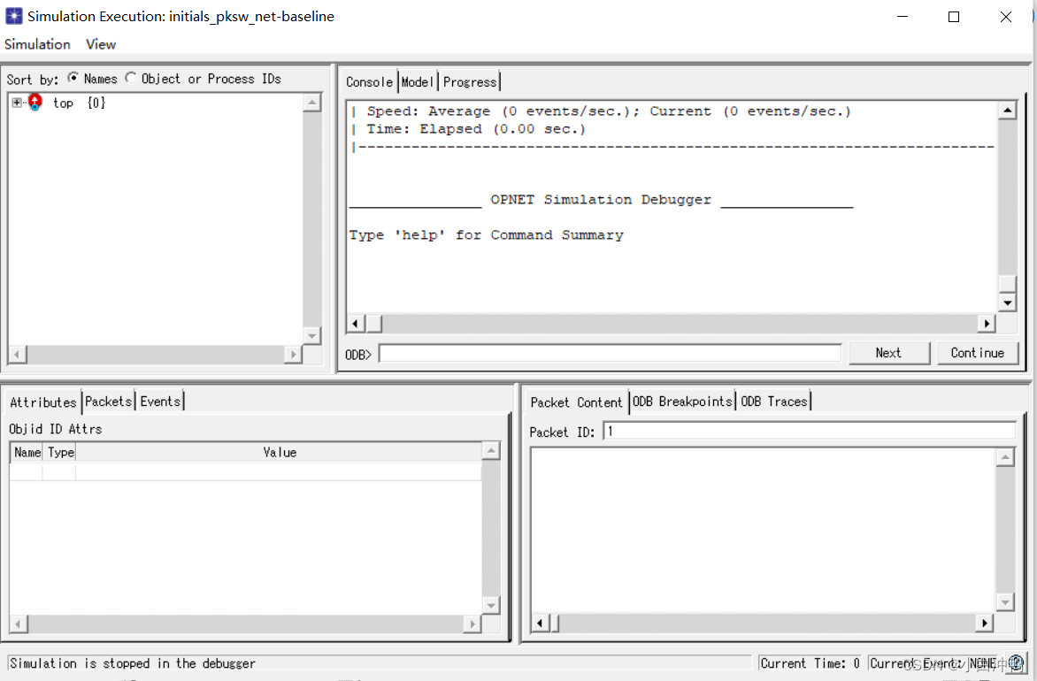 opnet的ODB调试界面不显示_opnet 14.5 odb-CSDN博客