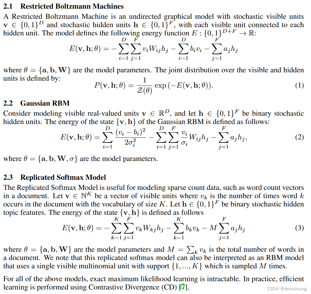 论文学习笔记|Multimodal Learning with Deep Boltzmann Machines_multimodal input-CSDN博客