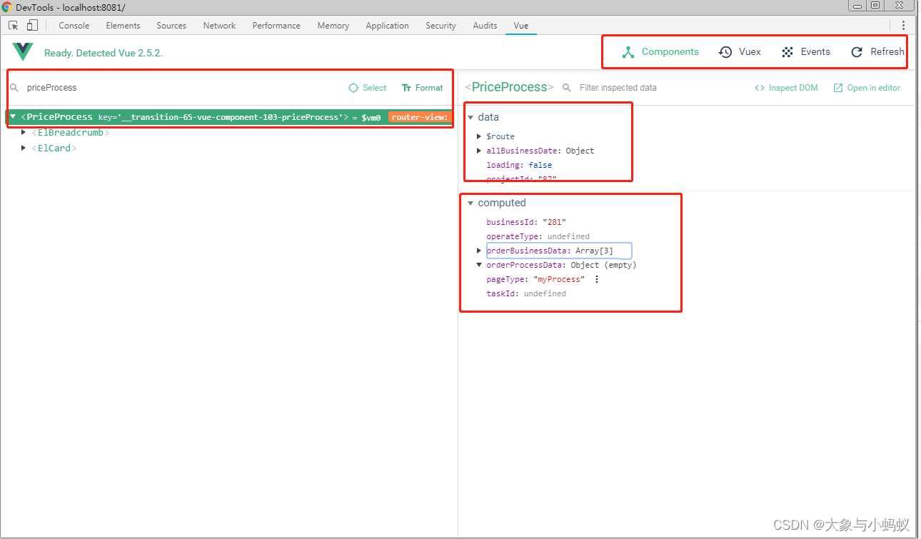 Vue Devtools使用vuedevtools怎么查看定义的数据发生变化 Csdn博客