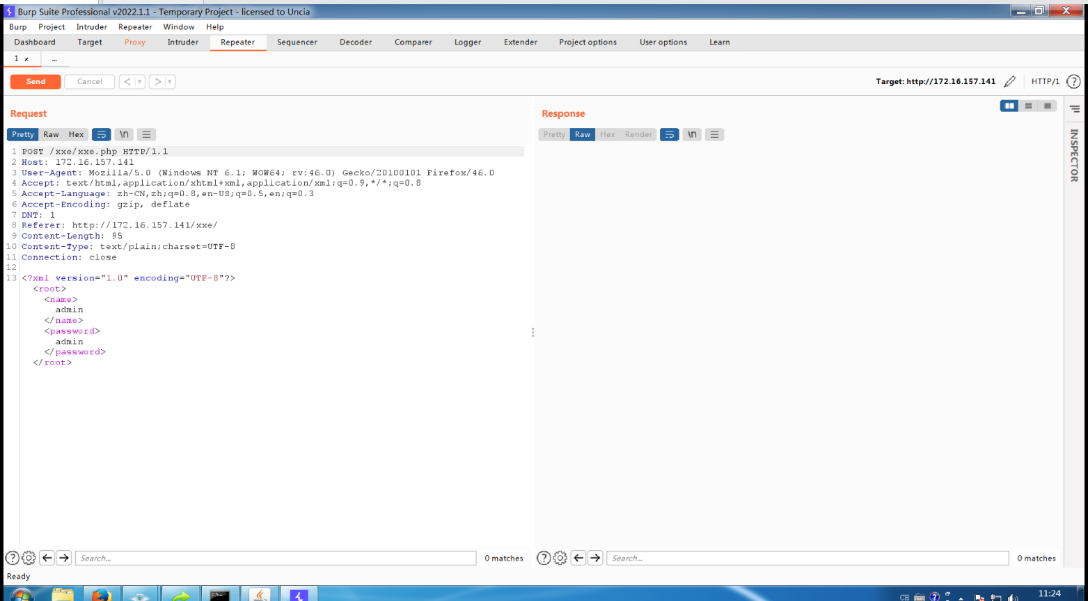 vulnhub-XXE漏洞靶机流程（图文+工具包）_valuhub中的xxe-CSDN博客