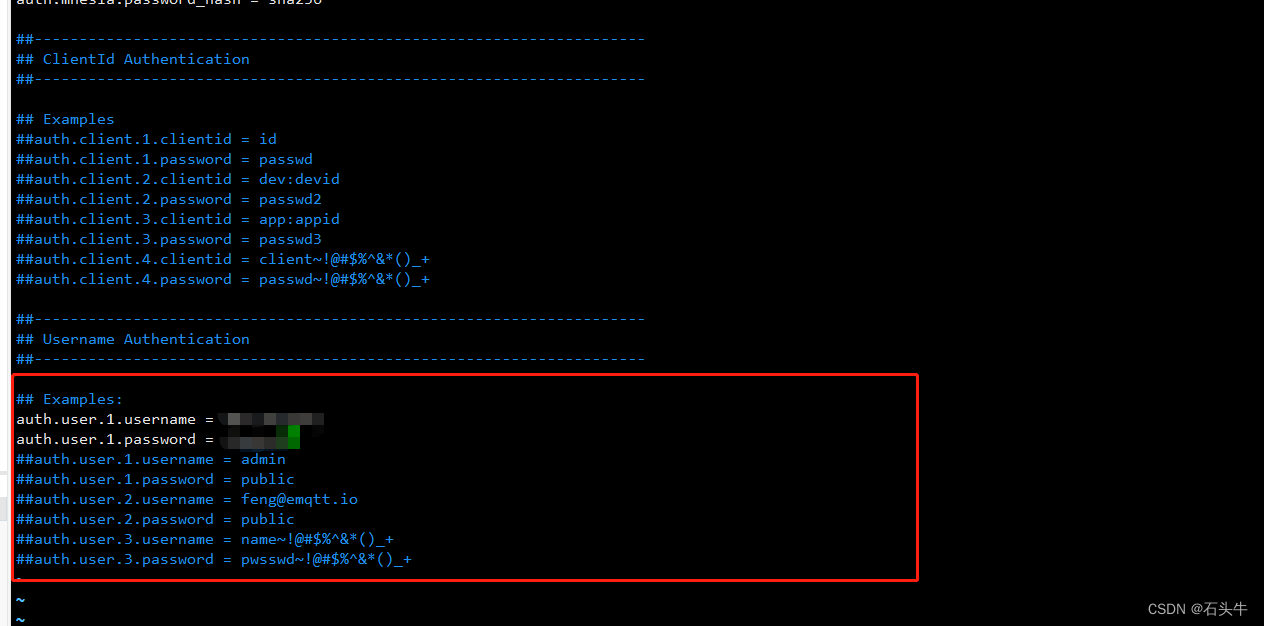 EMQX配置 用户名和密码认证方式连接_emqx服务器的用户名,密码怎么配置-CSDN博客