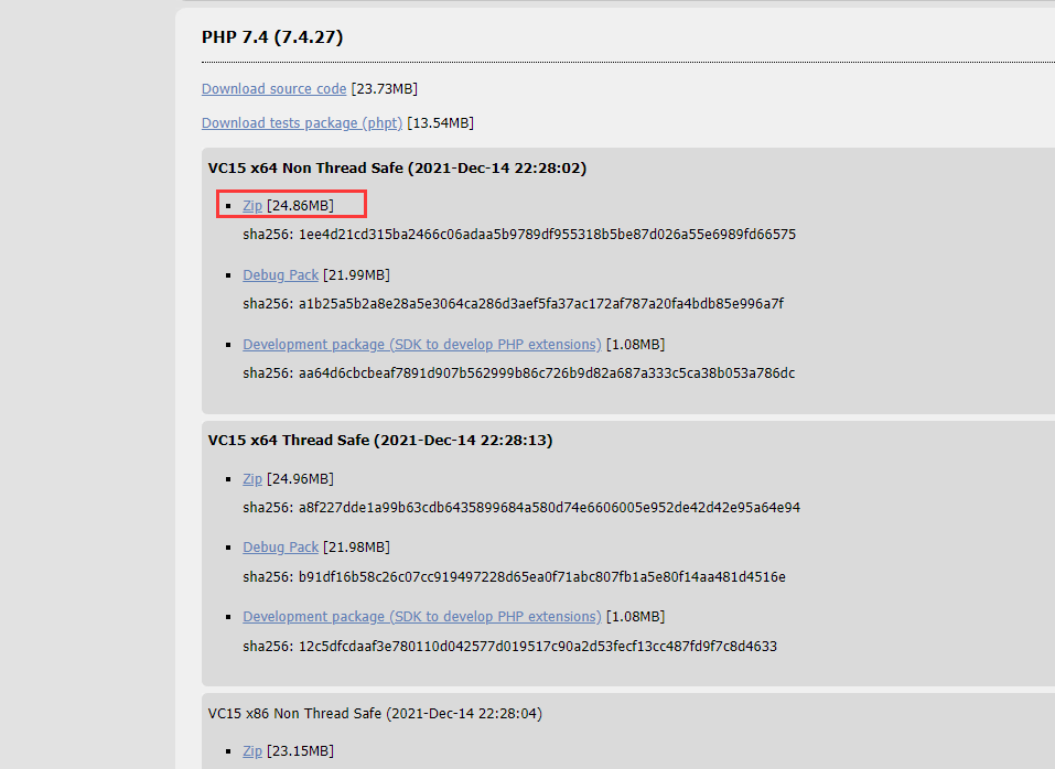 windows 安装php7.4并配置phpstorm环境_php 7.4 windows-CSDN博客