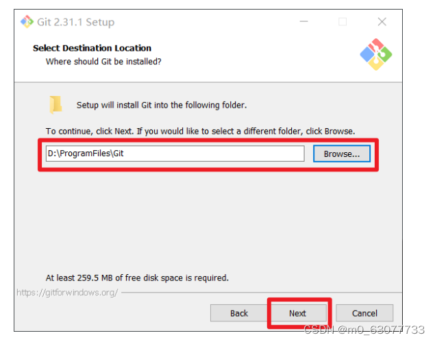 Git的安装_git 不能安装在中文有空格的文件夹下吗-CSDN博客