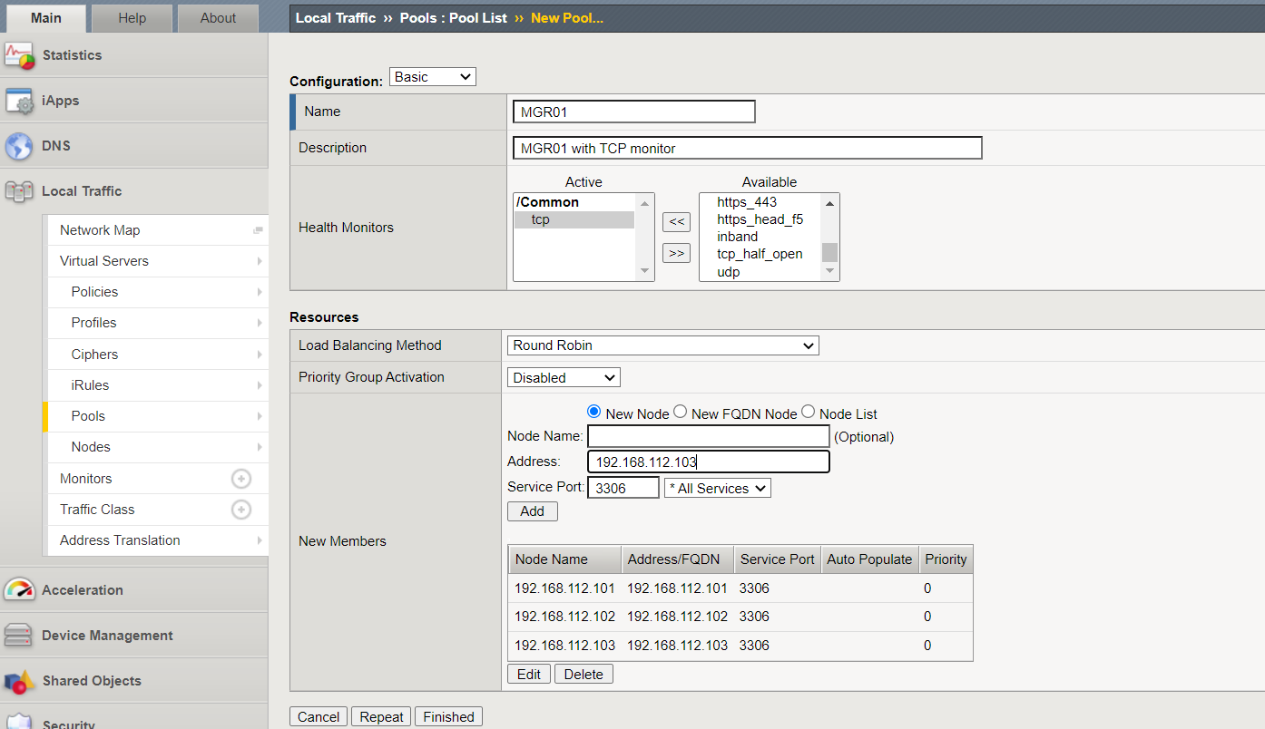数据库系列之MySQL配置F5负载均衡_f5 mysql-CSDN博客
