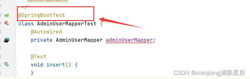 springboot项目test单元测试java.lang.NullPointerException问题_添加@springboottest ...