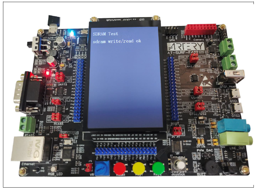 AT32 MCU SDRAM测试--AT_SURF案例17_内置大sdram的mcu-CSDN博客
