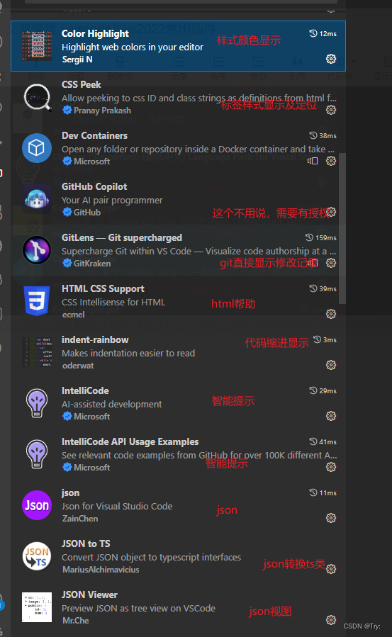 vscode与vs2022常用插件_vs2022 插件-CSDN博客