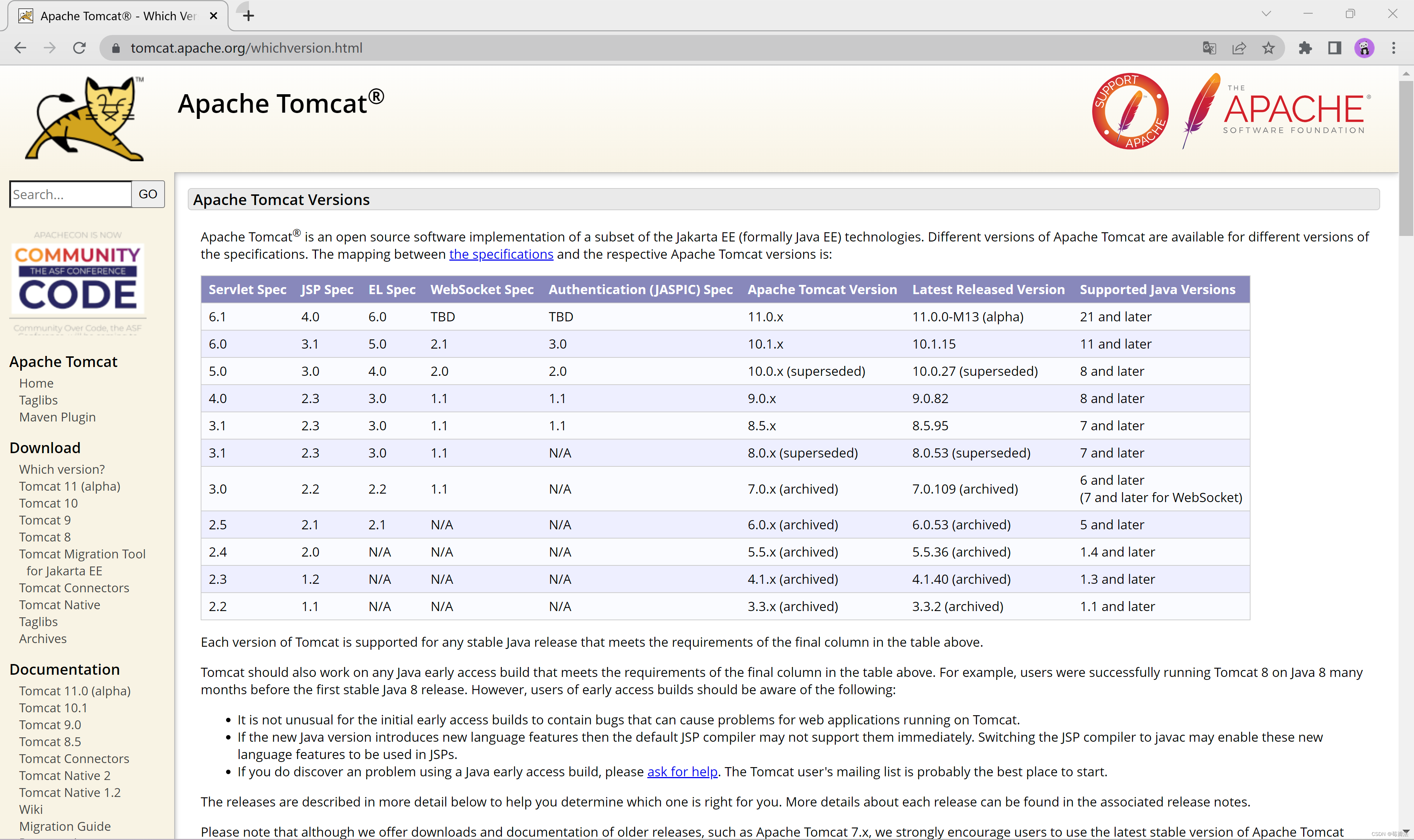 安装Tomcat_apache-tomcat-8.5.95-CSDN博客