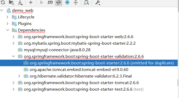 SpringBoot学习笔记(三)——参数校验器Validator_unresolved dependency: 'org.springframework.boot:s-CSDN博客