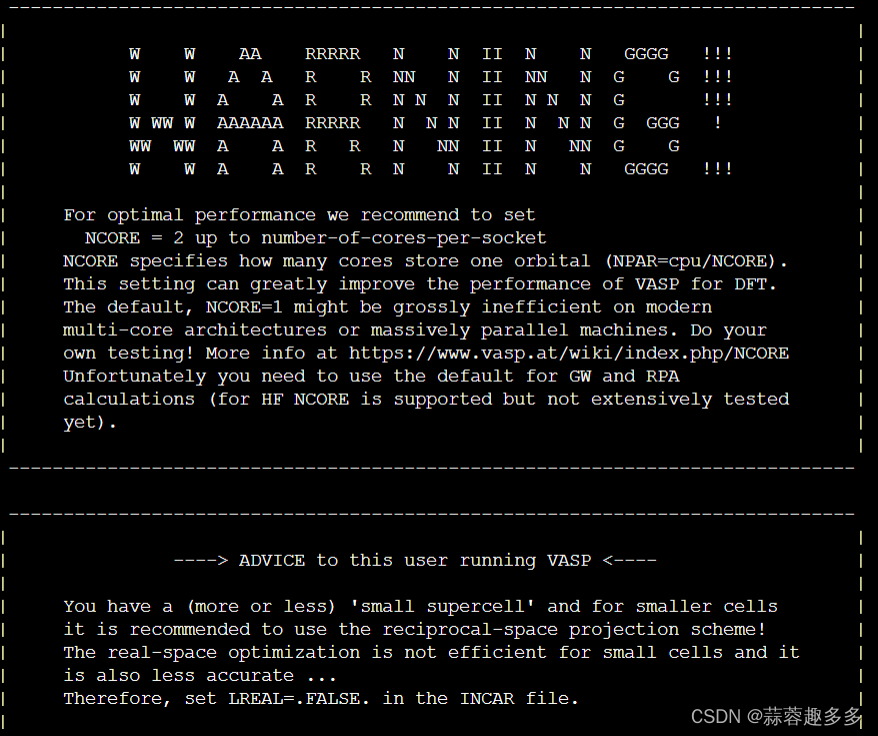 个人 | VASP错误 ERROR FEXCP: supplied Exchange-correletion table_error fexcp: supplied exchange ...