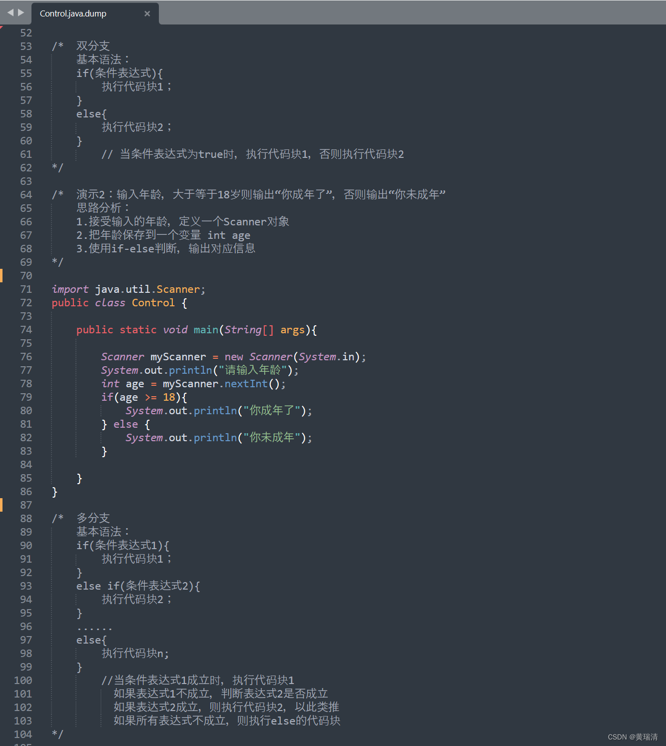 0016 顺序控制与分支控制（if-else，switch）_if写顺控-CSDN博客
