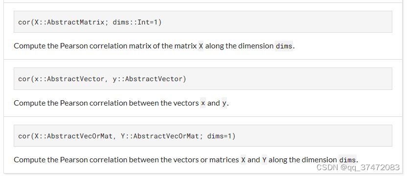 Julia中如何计算Pearson（皮尔逊）系数-CSDN博客