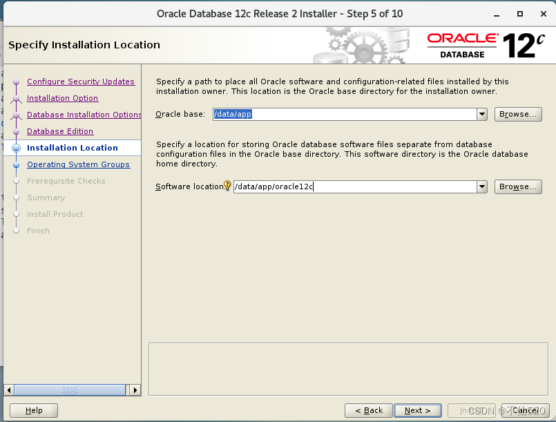 Oracle 12C centos7图形化安装_centos7安装oracle12c 图形化界面-CSDN博客