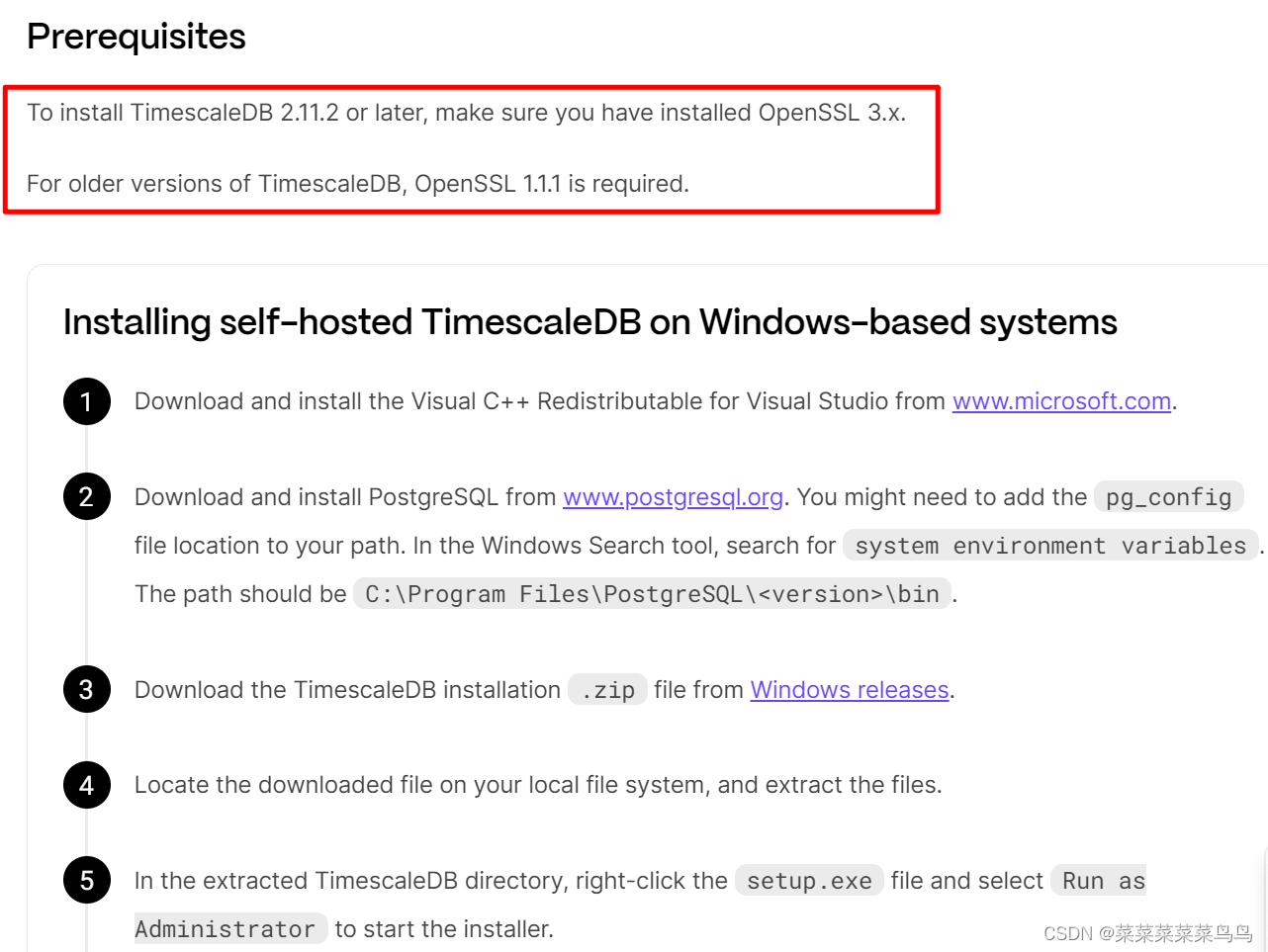 TimescaleDB “PostgreSQL/14/lib/timescaledb-2.12.2.dll“: The specified module could not be found ...
