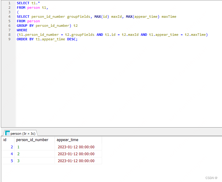 Mysql按某个字段分组每组取出最大时间的一条数据mysql 分组 最大时间的id Csdn博客