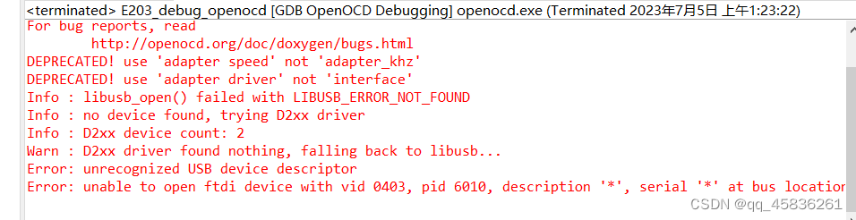 【无标题】蜂鸟risc-v 移植下载失败_no device found, trying d2xx driver-CSDN博客