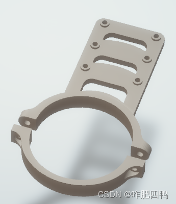UR5/UR5e 安装 RealSense D435 法兰/卡箍的3D模型 ，用于3D打印【免费分享】_ur5e 模型-CSDN博客
