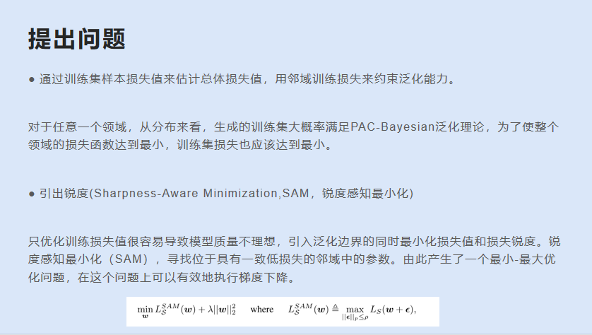 迁移学习：《SHARPNESS-AWARE MINIMIZATION FOR EFFICIENTLY IMPROVING GENERALIZATION》-CSDN博客