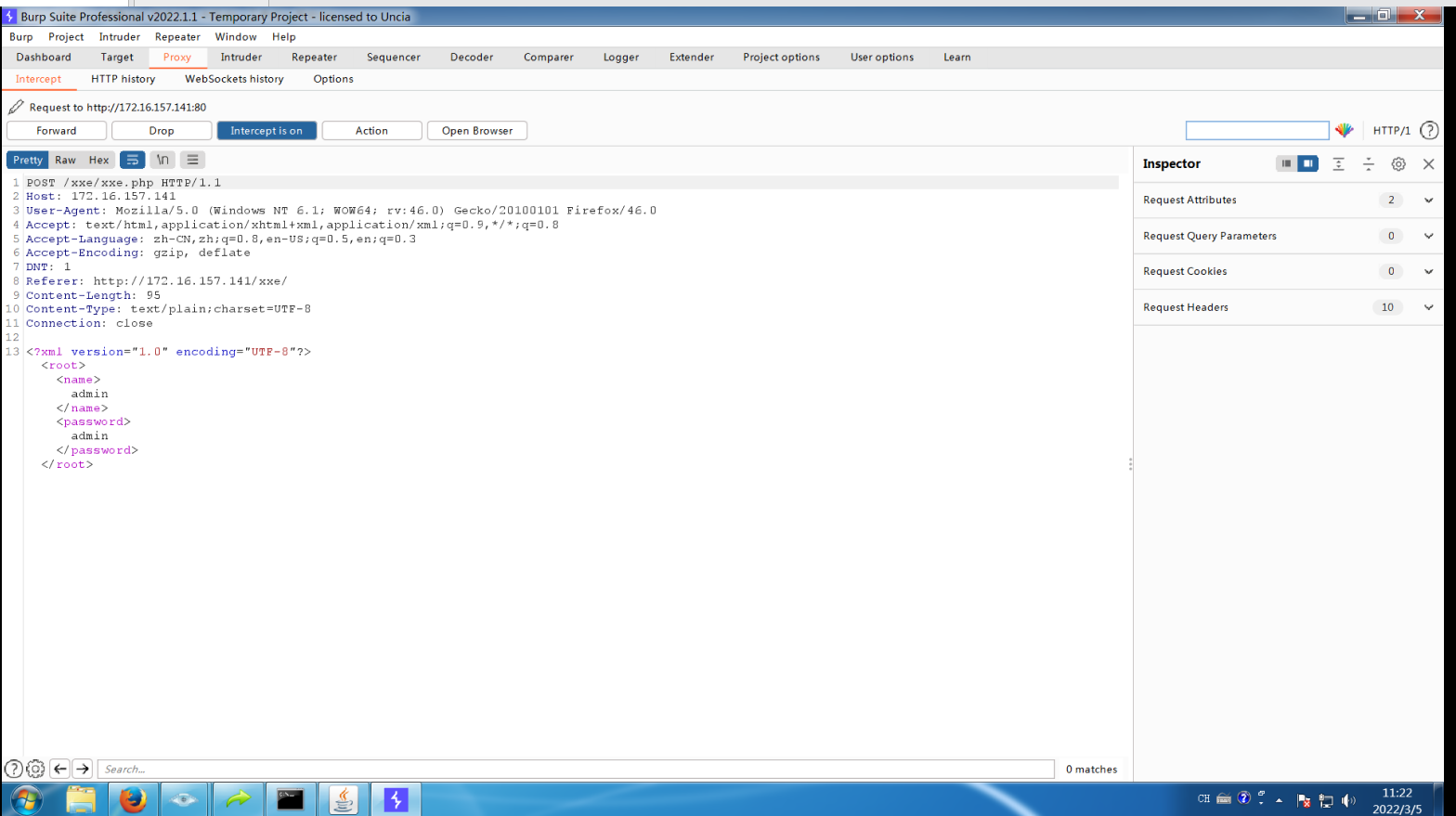 vulnhub-XXE漏洞靶机流程（图文+工具包）_valuhub中的xxe-CSDN博客