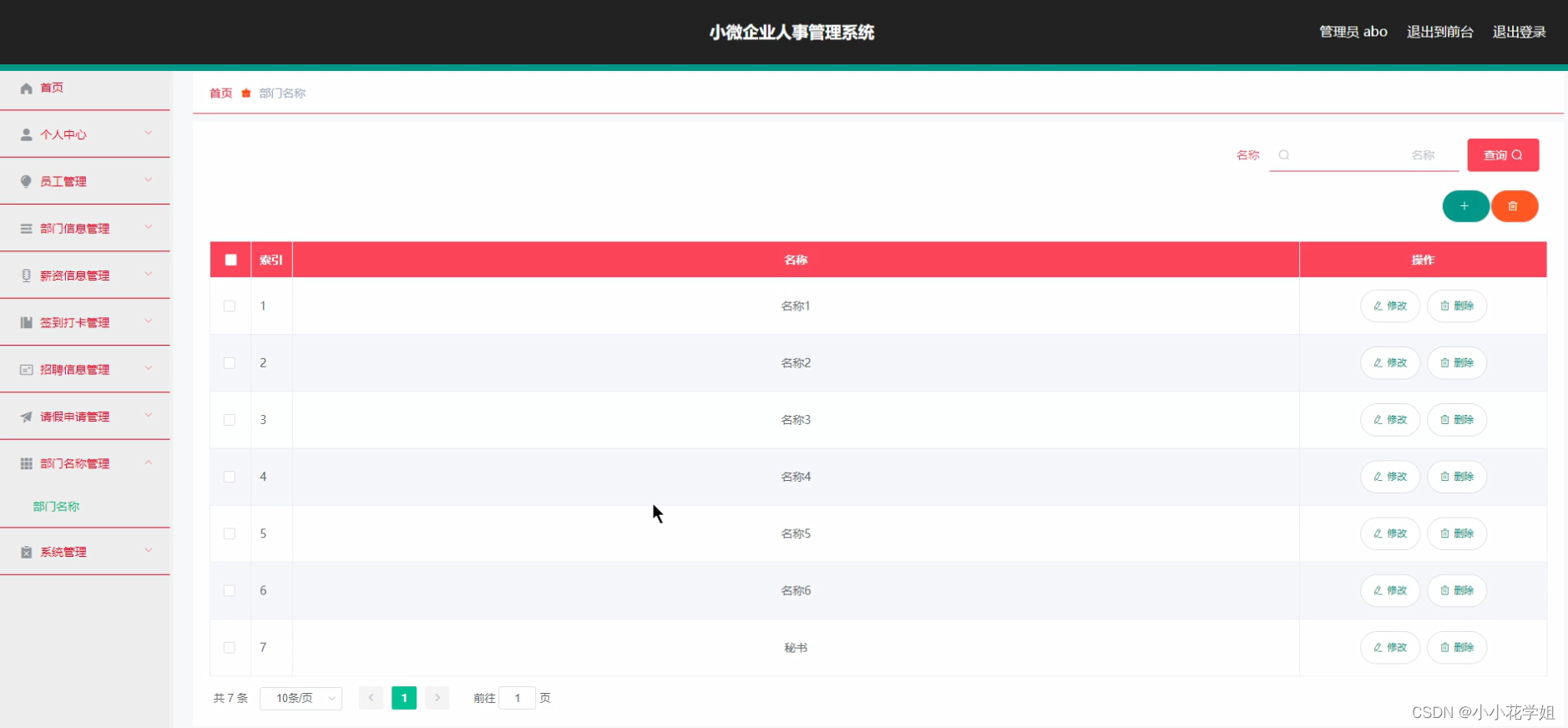 Java毕设项目小微企业人事管理系统（javavuemybatismavenmysql）java小微组织管理系统 Csdn博客