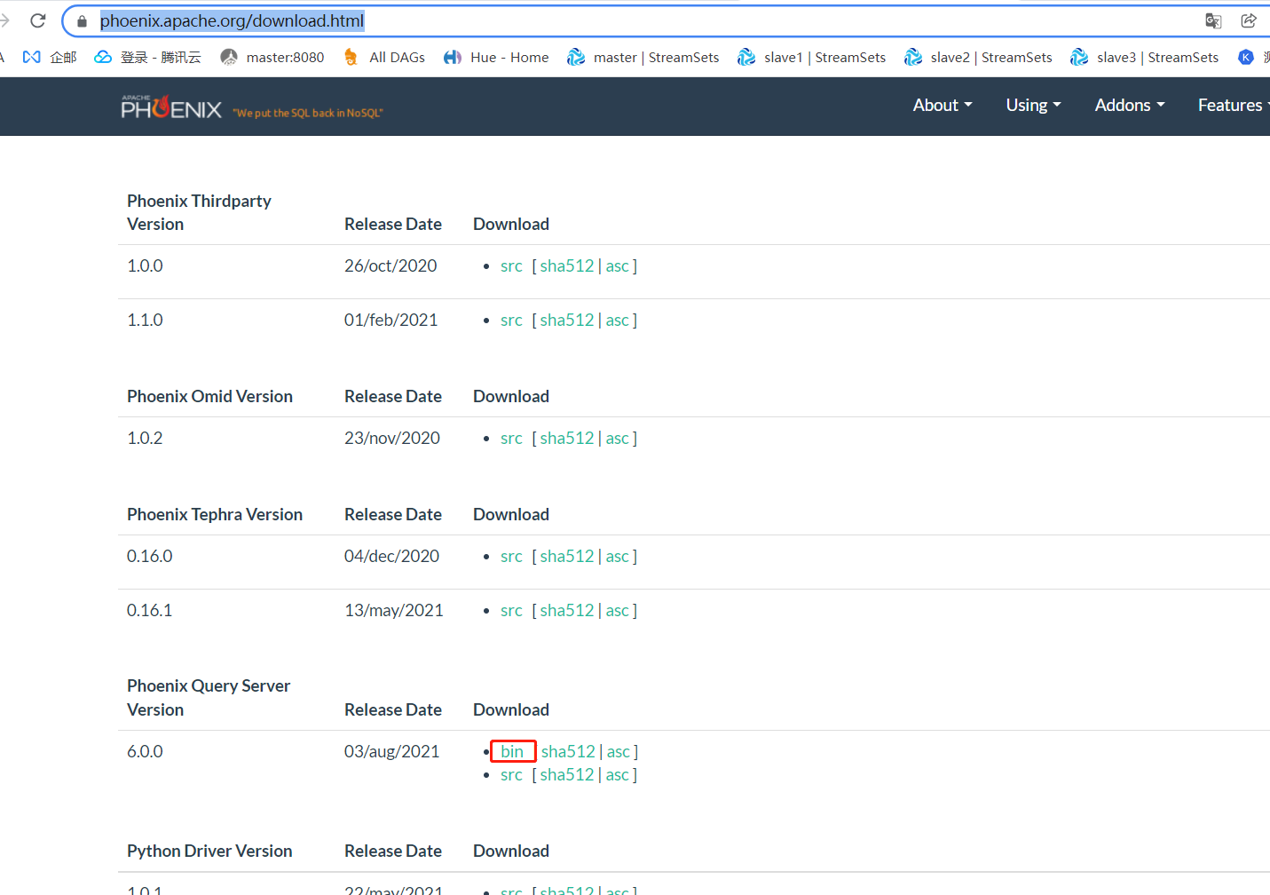 phoenix-queryserver 6.0.0安装_phoenix-queryserver-client-CSDN博客