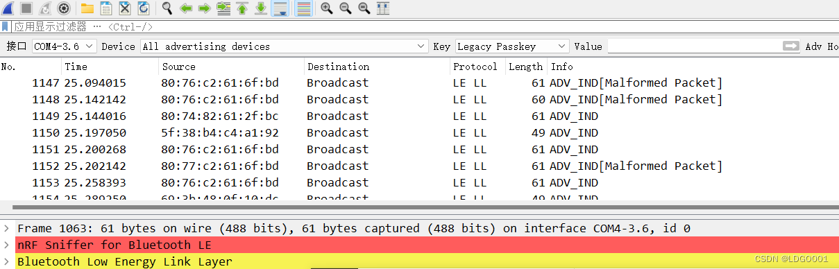 nRF52840 制作BLE Sniffer（蓝牙嗅探器）_nrf52840 usb bootloader-CSDN博客