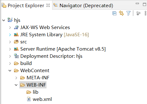 eclips新建Javaweb项目，并没有WebContent和其他项目_eclipse新建项目没有webcontent-CSDN博客